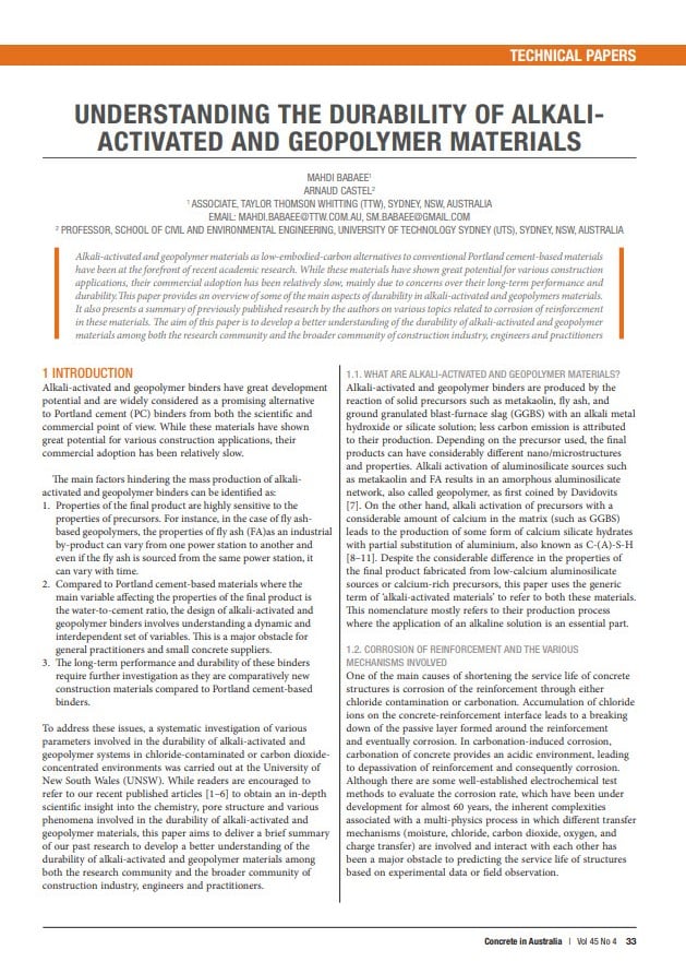 Low-embodied-carbon concrete - Taylor Thomson Whitting